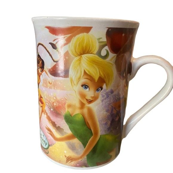 Disney | Dining | Disney Tinker Bell Fairies Flying Tea Coffee Cup Mug ...